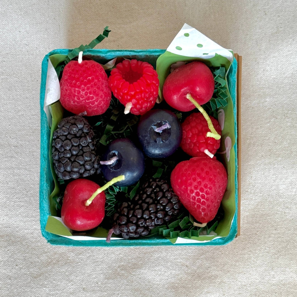 Mixed Berry Beeswax Birthday Candles – Iris & Stout